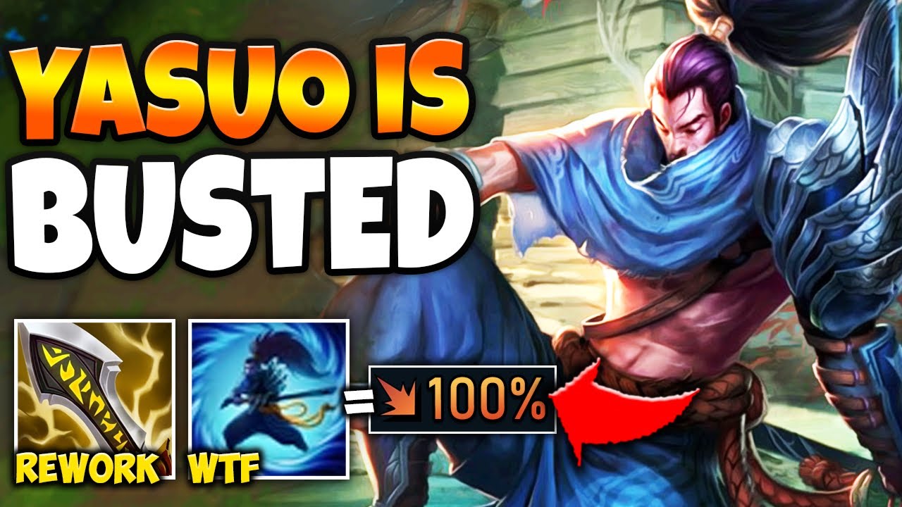 YASUO BUT I GET 100% CRIT WITH ONE ITEM NOW?! (INFINITY EDGE REWORK ...