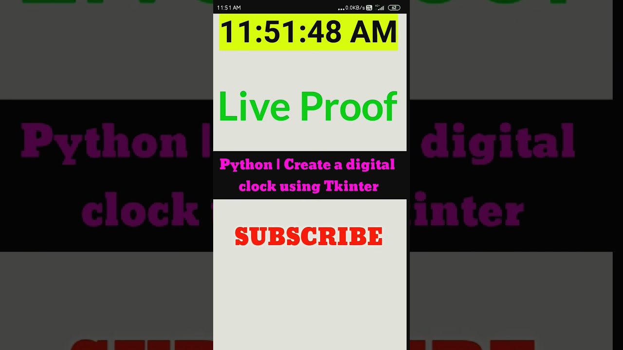 Coding The Digital Clock In Python Create A Digital Clock Using How To Coding The Digital Clock In Python Create A Digital Clock Using How To