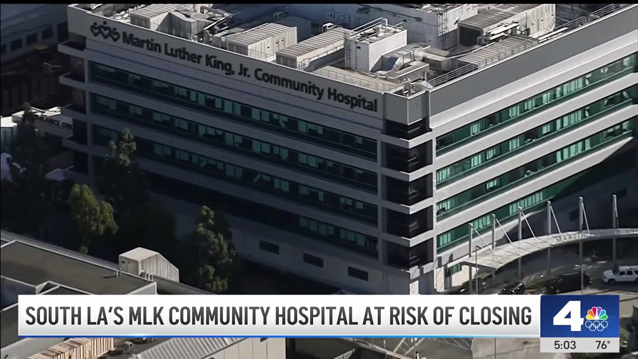 South LA's plea to save Martin Luther King Community Hospital - YouTube