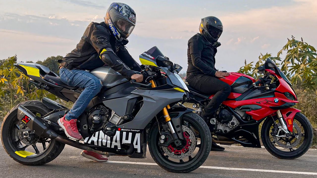 Bmw S1000rr Pro Vs Yamaha R1 DRAG🔥 - YouTube