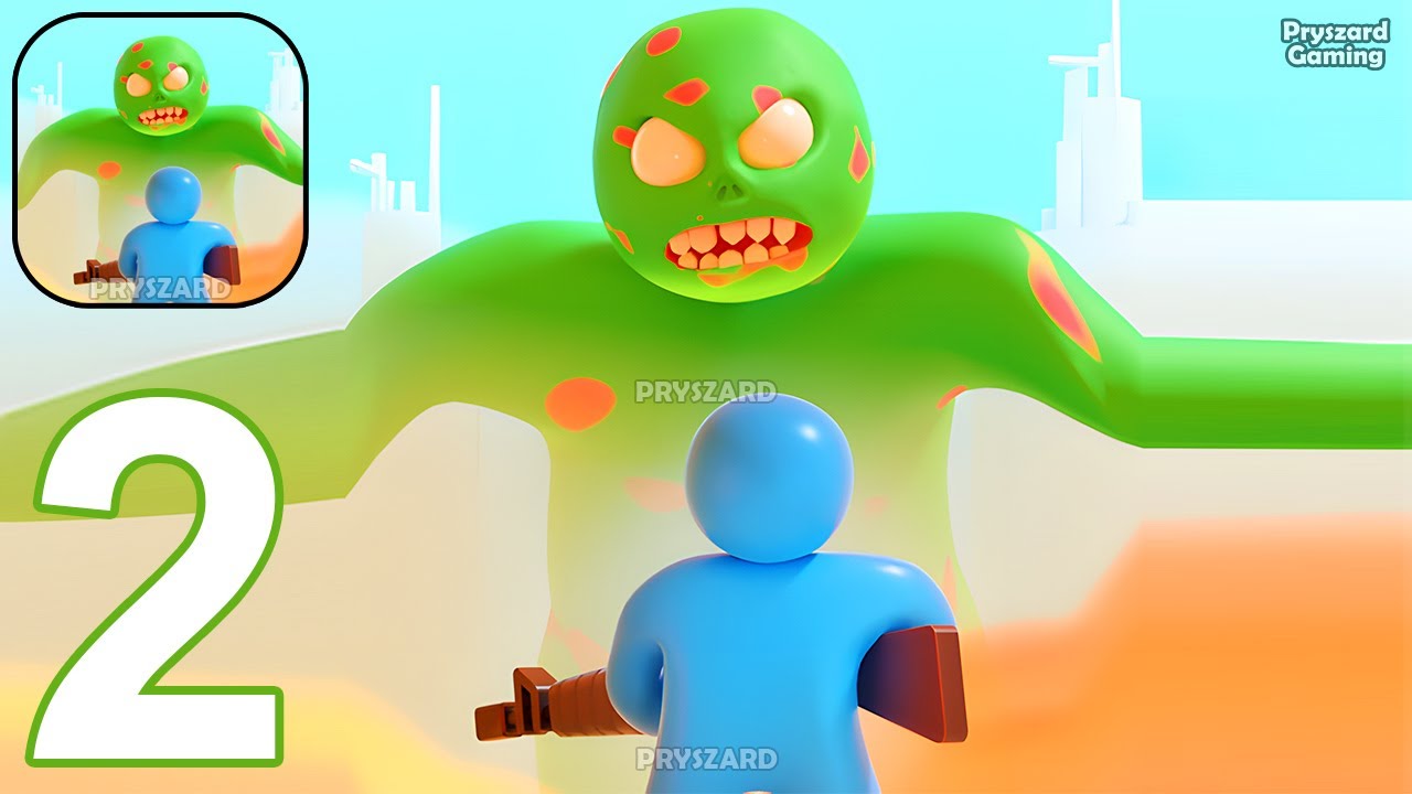 Stickman Hero Defense: Zombie War - Gameplay Walkthrough Part 2 Stick ...