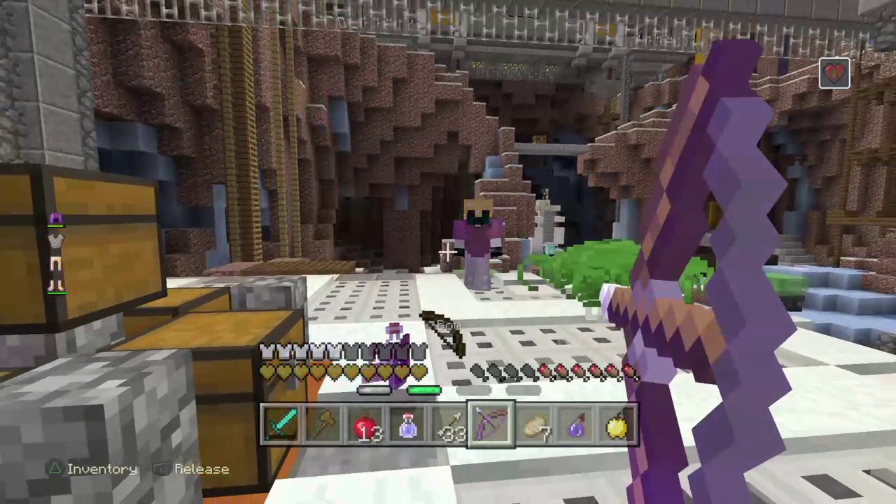 Minecraft: PlayStation®4 Edition battle mini Game - YouTube