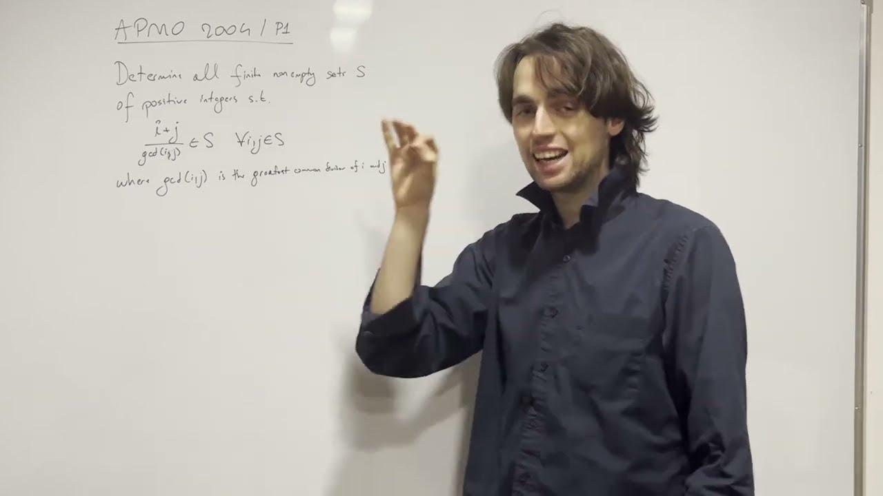 APMO 2004 - Problem 1: A CLASSIC intro problem - YouTube