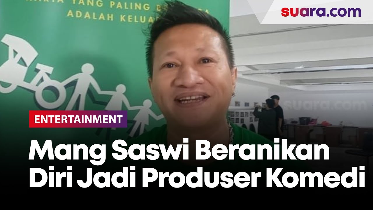 Dulu Pemain, Mang Saswi Beranikan Diri jadi Produser Film Komedi - YouTube