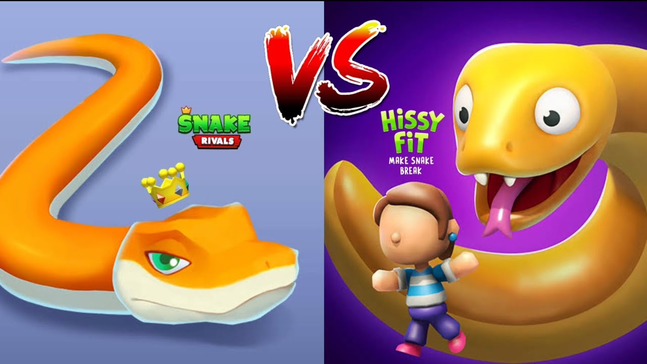 Snake Rivals vs Hissy Fit Game Comparison! - YouTube