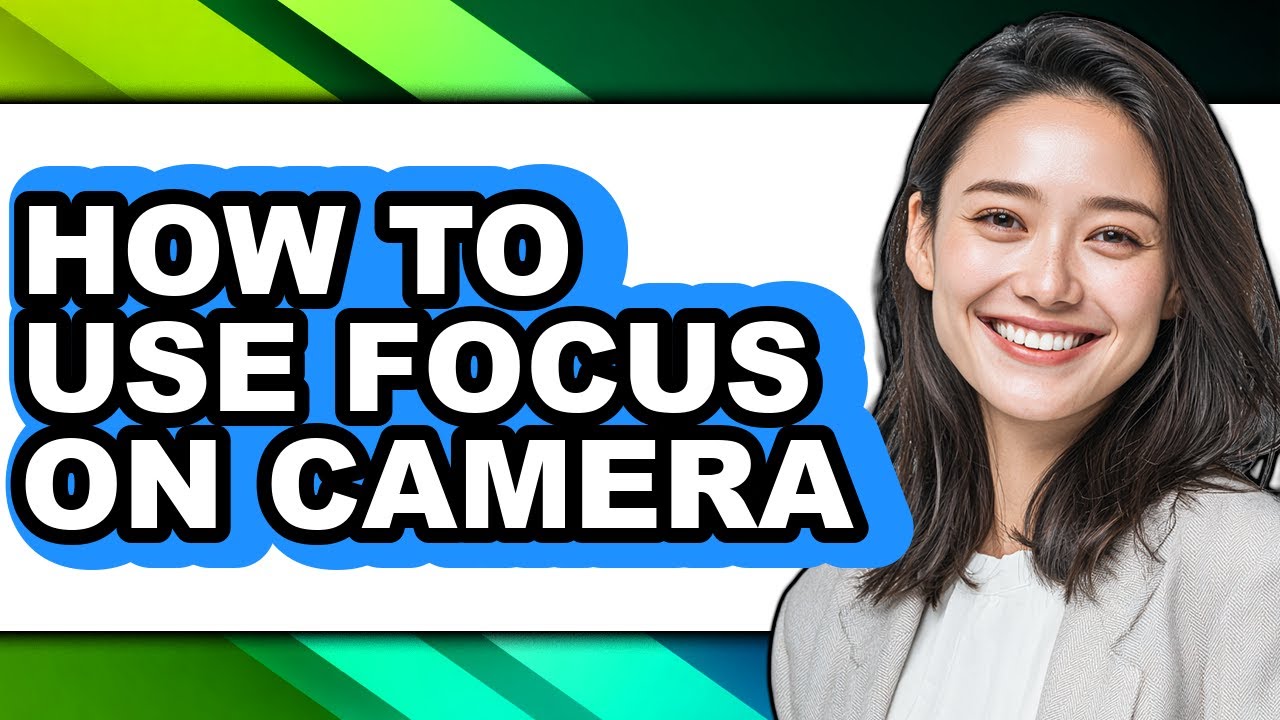 How to Use Focus on Camera (only Way) - YouTube