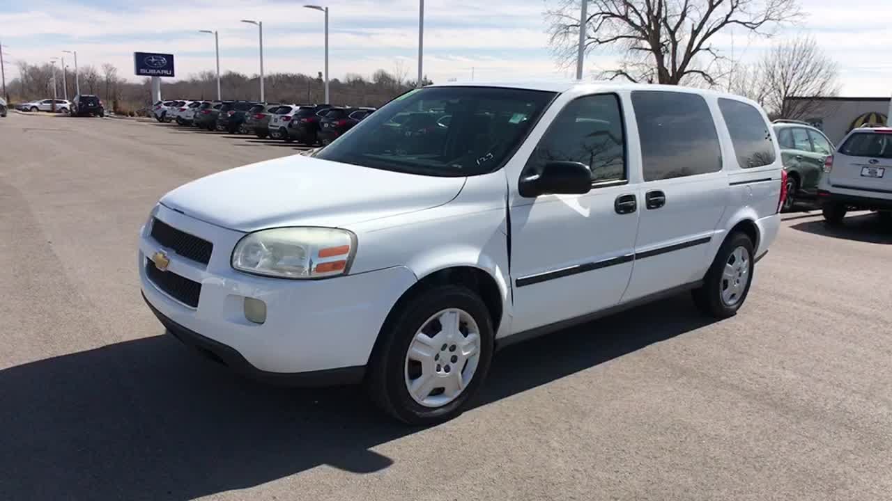 2007 Chevrolet Uplander LS OK Tulsa, Broken Arrow, Owasso, Bixby, Green ...