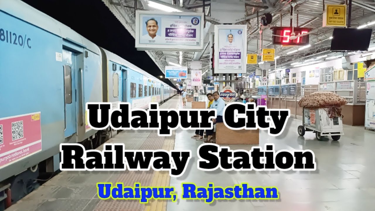 Udaipur City Railway Station, Udaipur, Rajasthan, - YouTube