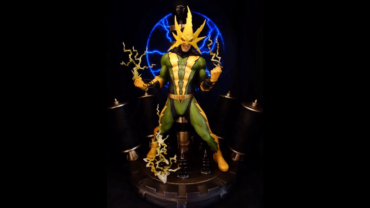 XM studios Electro upgreat customizing unboxing unboxed statue - YouTube