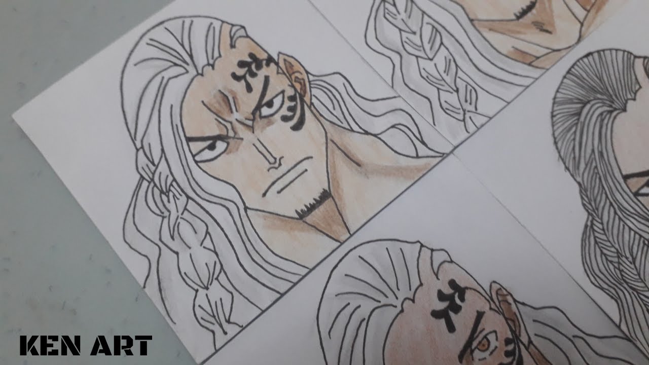 Drawing King/Alber In Different Anime Styles | One Piece ワンピース - YouTube