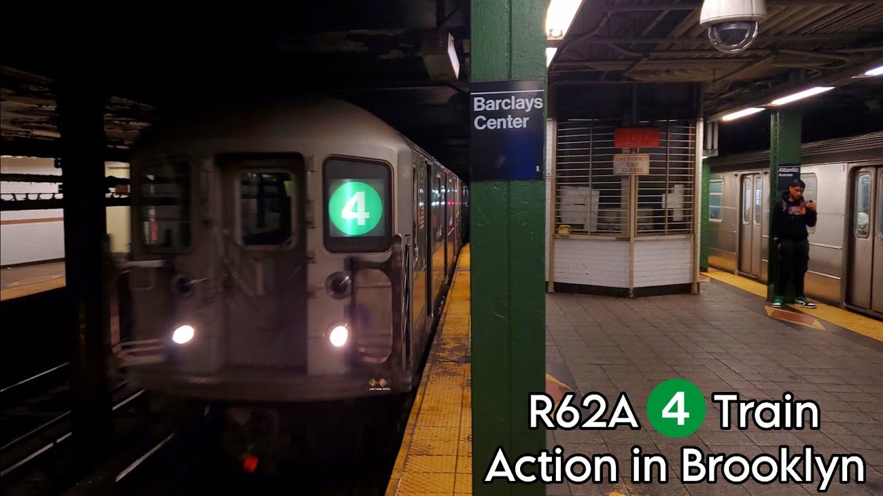 R62A 4 Train Action in Brooklyn - YouTube
