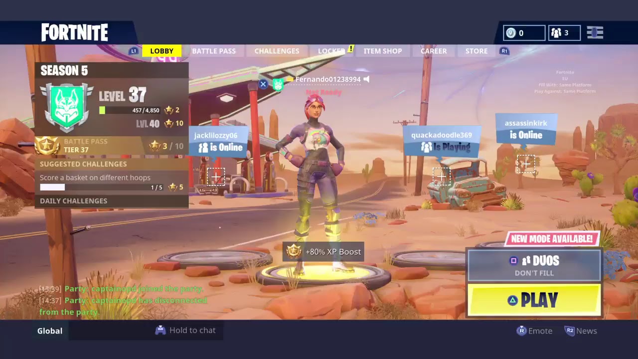 Unlocking Drift Pickaxe |Season 5 Fortnite - YouTube