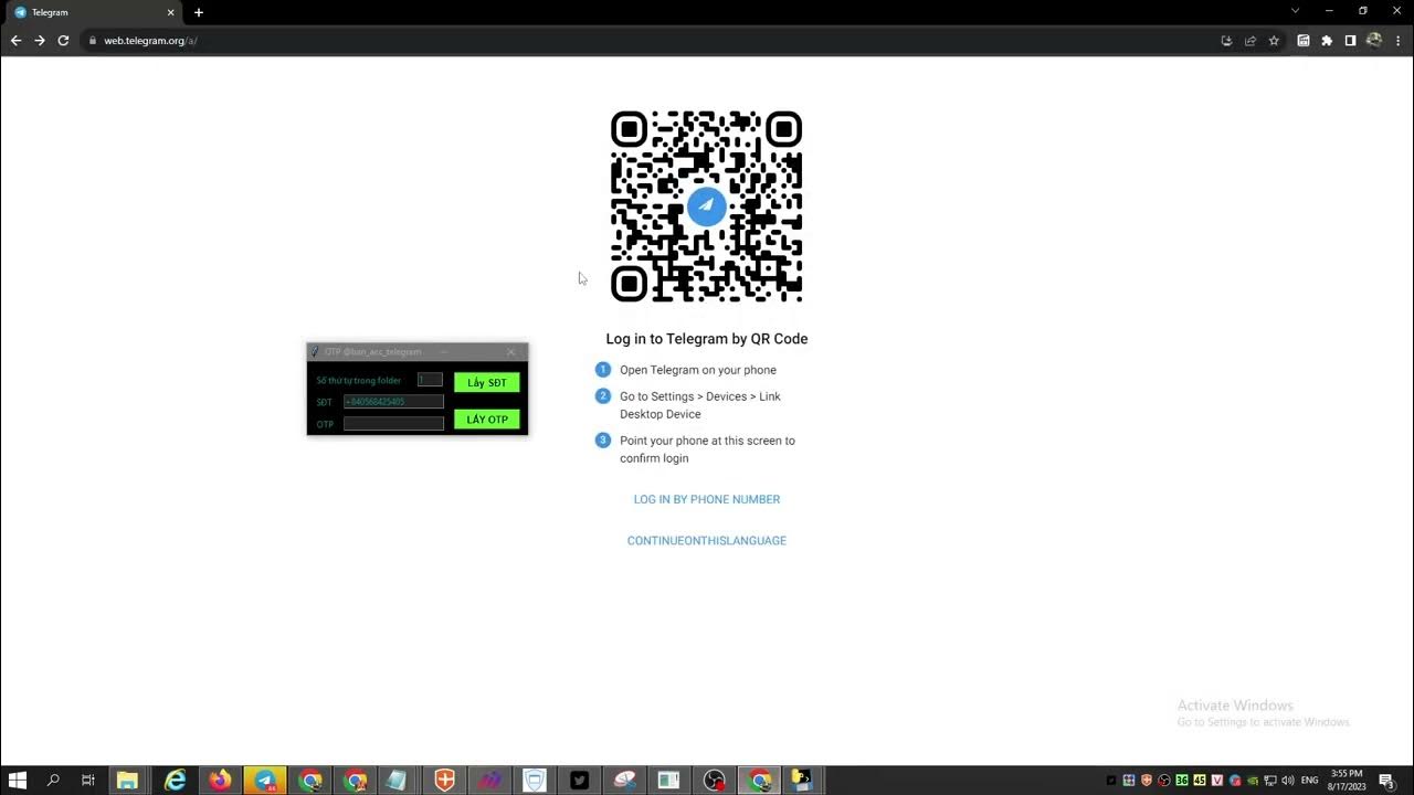 Hướng Login Session lên app và web Telegram bằng Tool Gecode Miễn Phí - YouTube