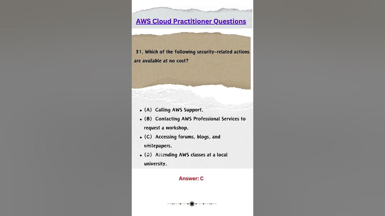 Aws Quiz: aws latest certification question passing guarantee #aws ...
