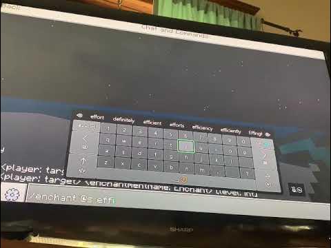 How to enchant your tools and armour with commands in Minecraft - YouTube