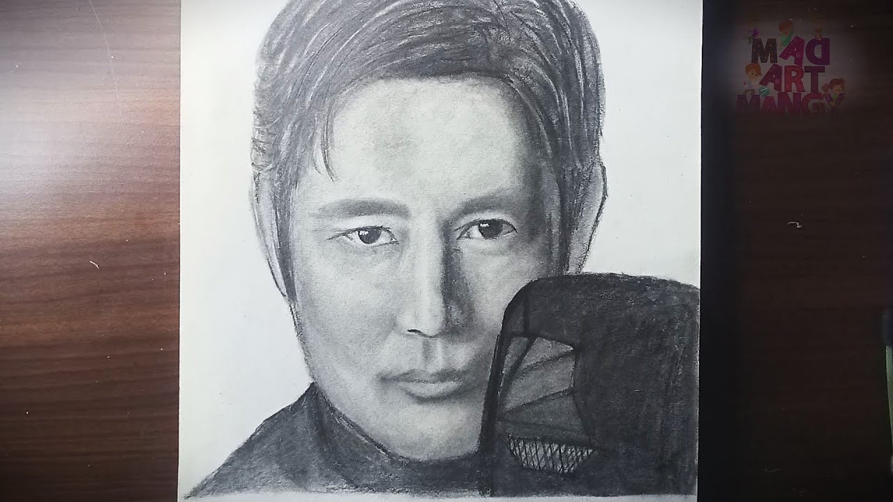 How to draw FRONTMAN sketch from squid game #art #drawing #sketch - YouTube