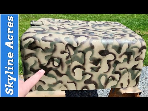 Super EASY Camouflage Spray Paint Job!!! - YouTube