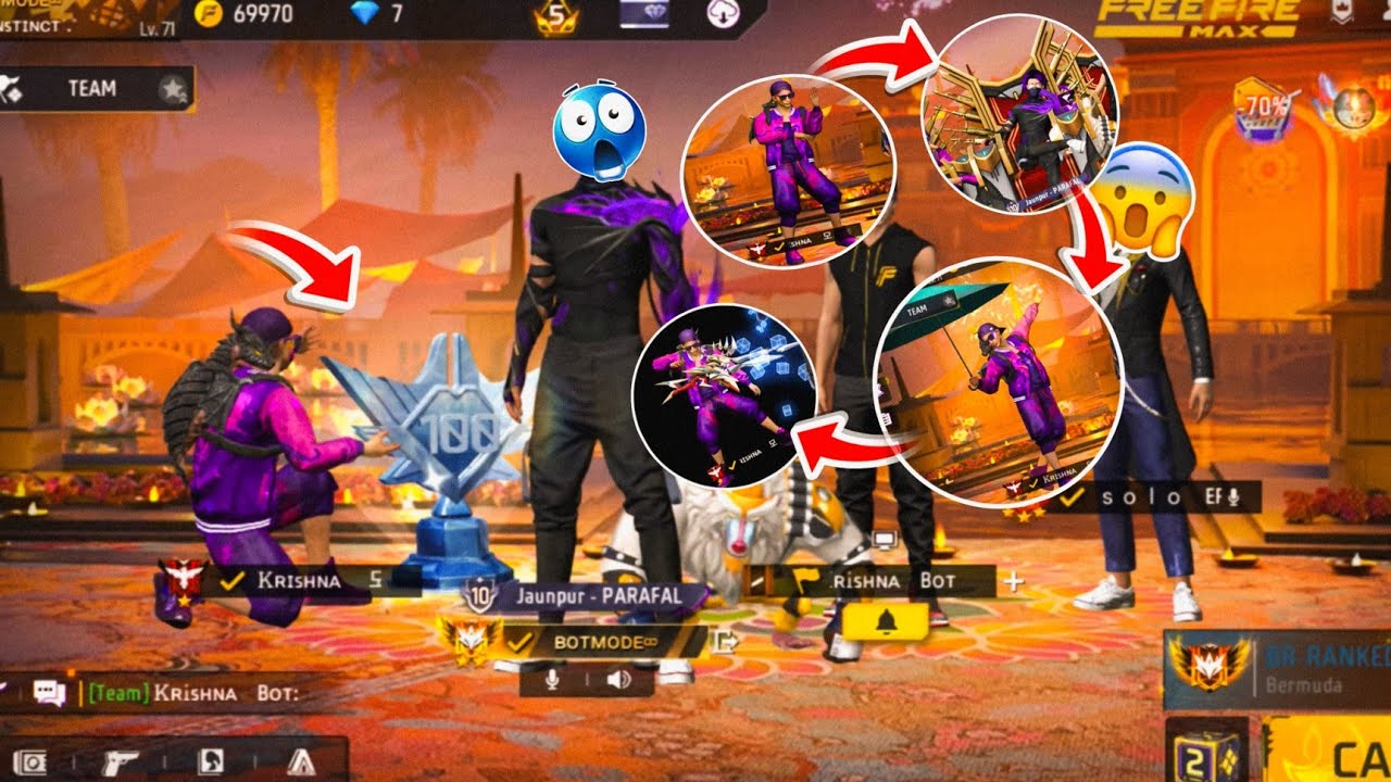 100 Level Emote , New Emotes , Evo Max Emote 🤯 | Aise Kaise 🤔 ...