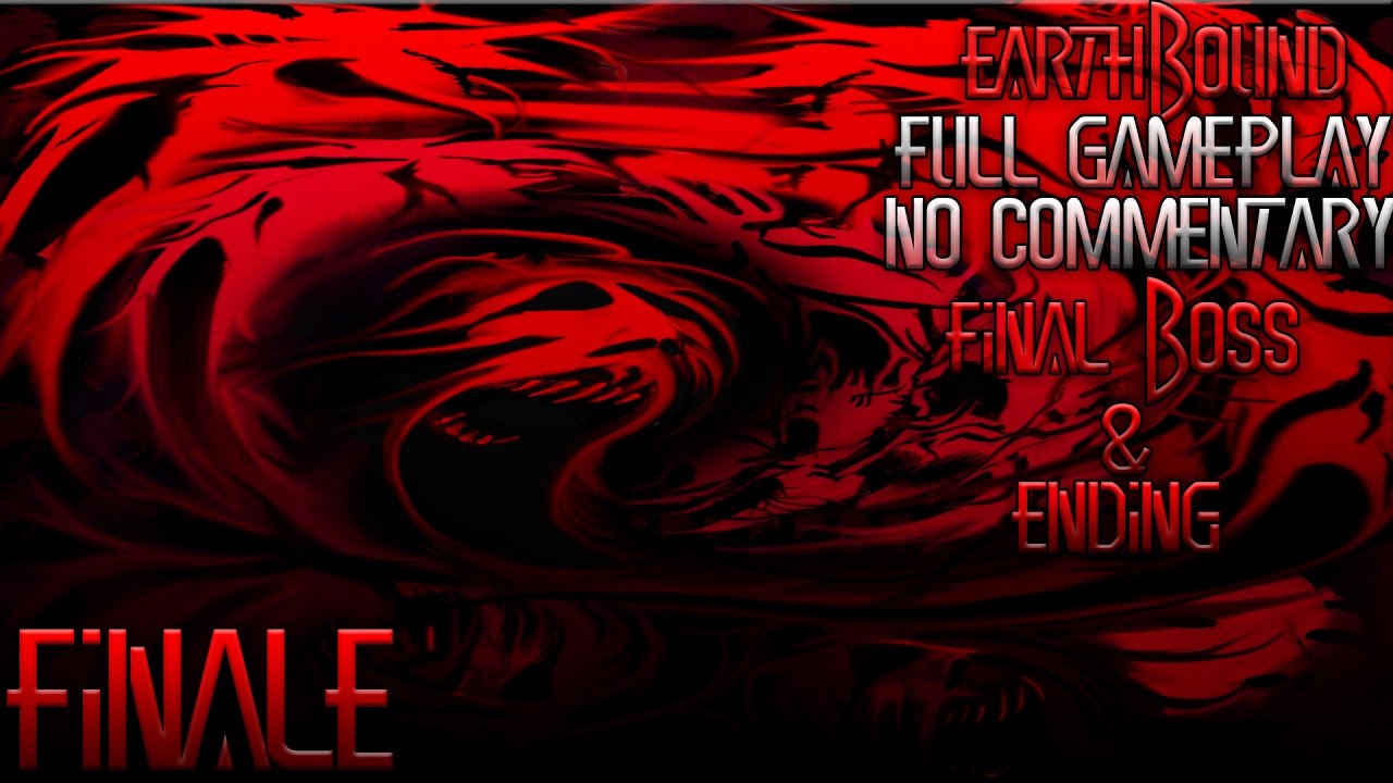 EarthBound Finale - Full Gameplay (Final Boss and Ending) - No ...