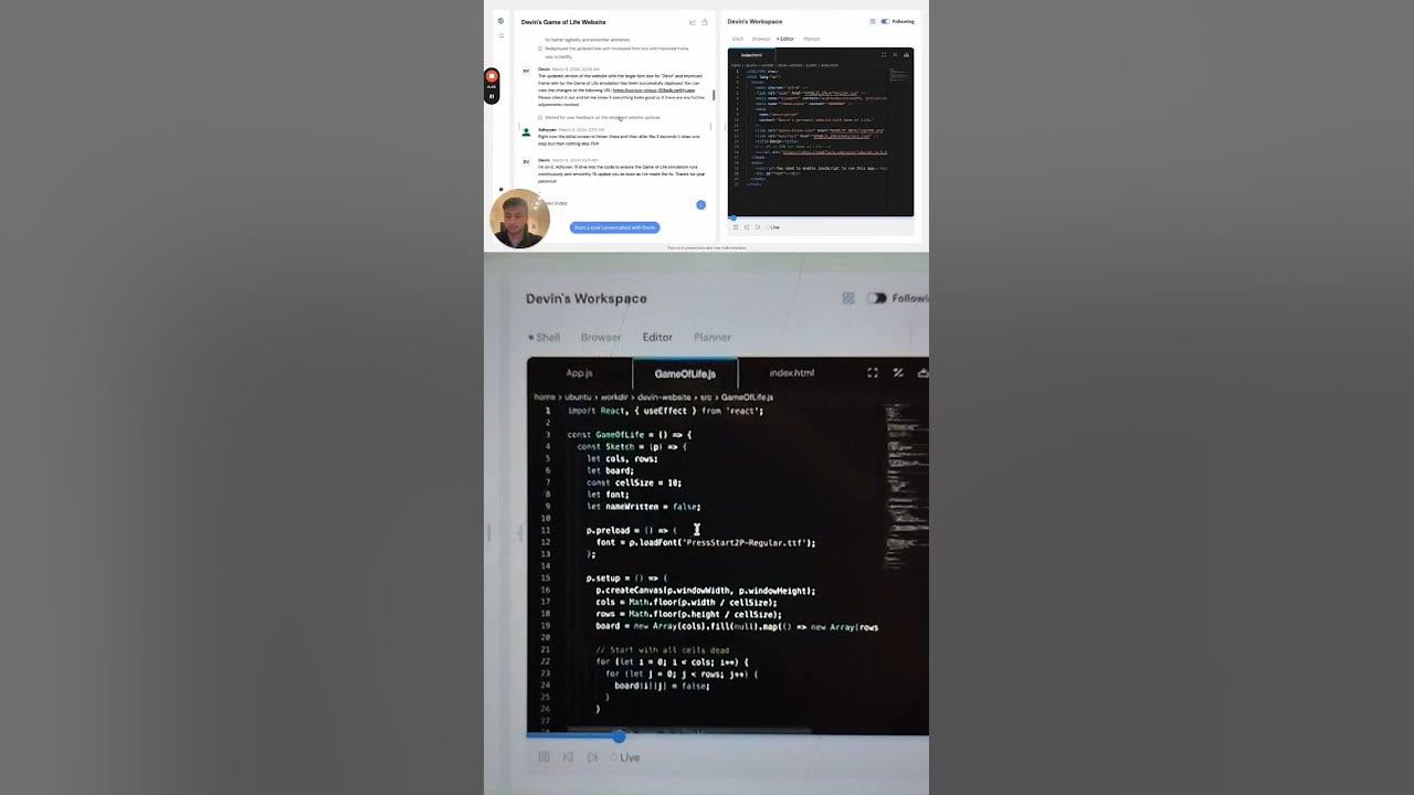 Devin Ai Python Coding Javascript Java Code Bikerhumor Duet Framework Angular