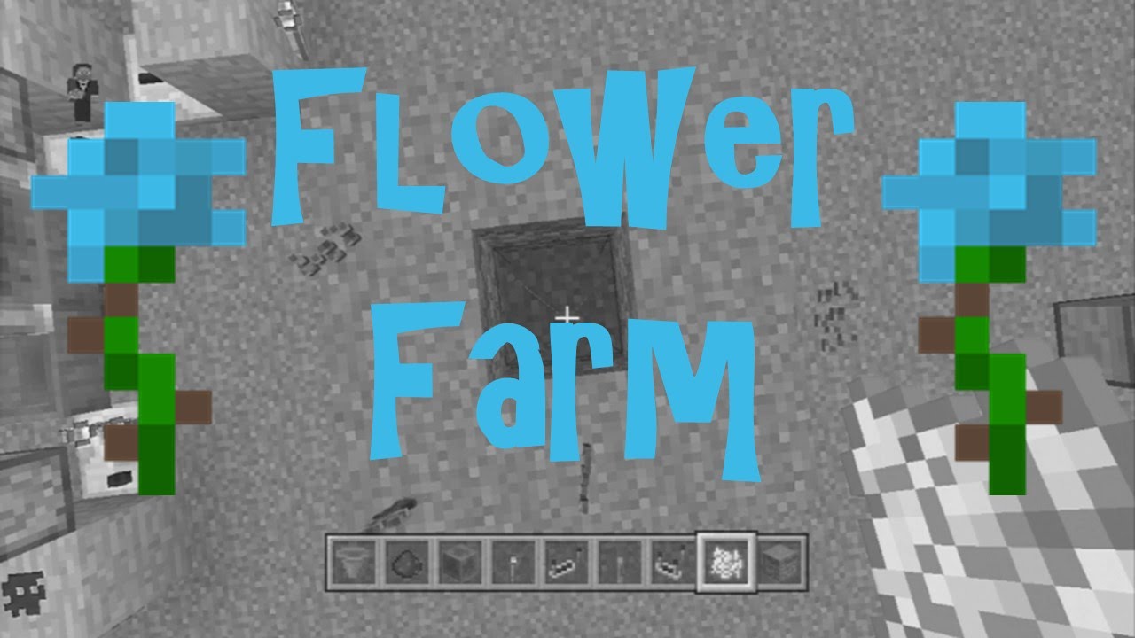 Minecraft Ps3 TU31 - Automatic Flower Farm - Redstone Tutorial - YouTube