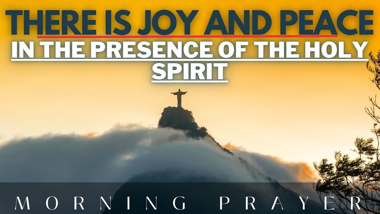 There is Joy and Peace in the presence of the Holy Spirit | Jesus ...