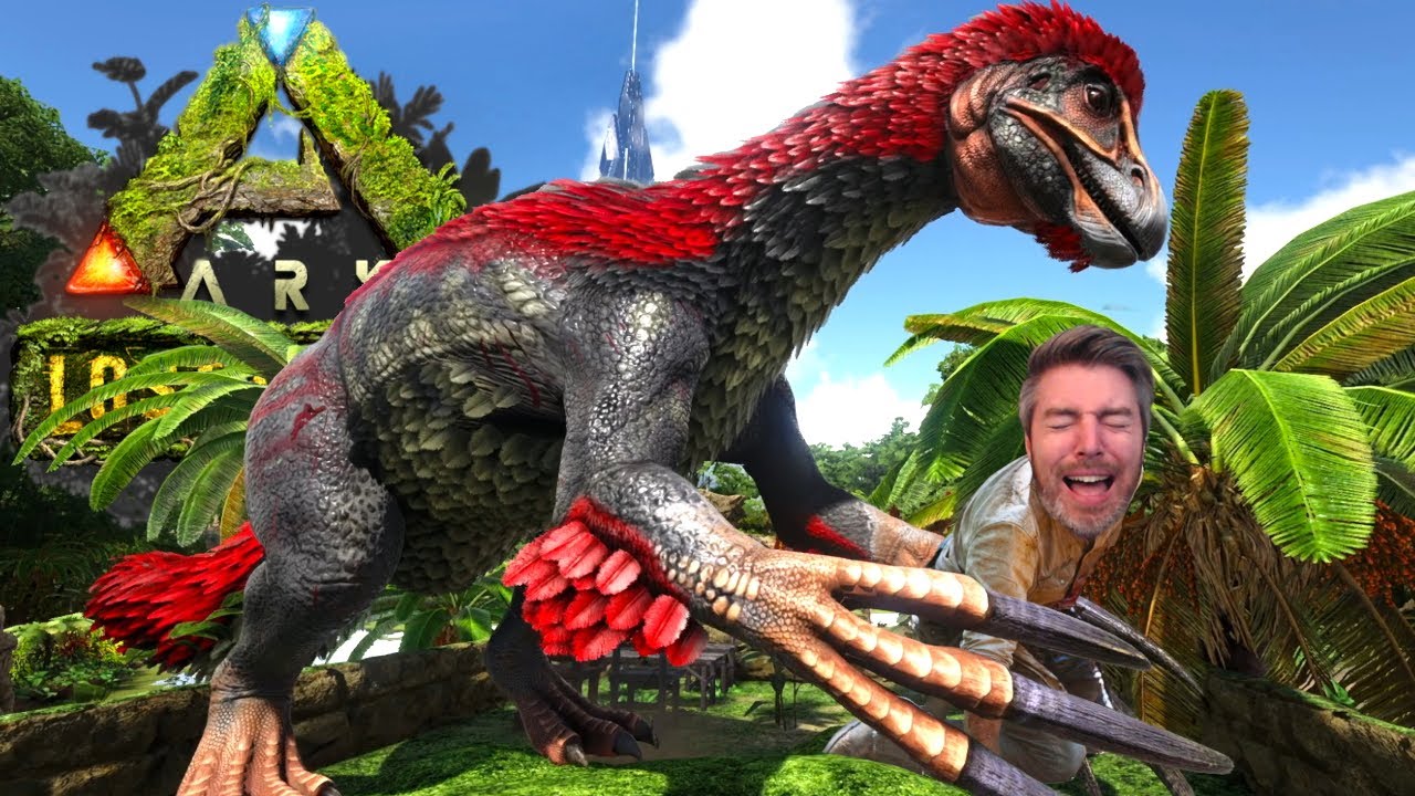 ARK LOST ISLAND #20 - RAGE THERI, NANEKI BESUCHEN & ein UNGEHEUER ...