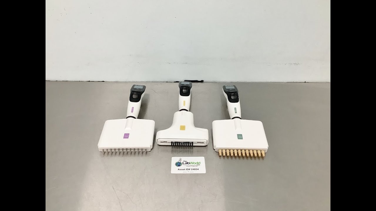 Integra Pipette Multi Channel Set ID 24854 - YouTube