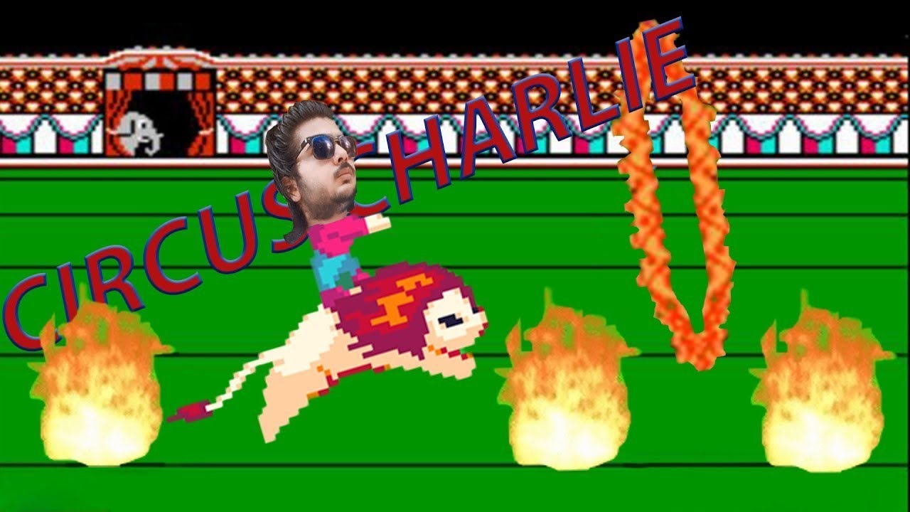 Circus Charlie level 2 | EVR types - YouTube