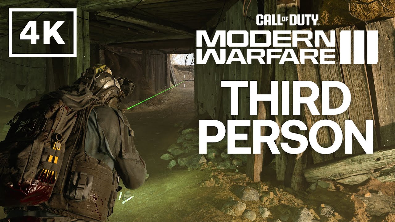 Modern Warfare 3 in THIRD PERSON MODE #modernwarfare3 #3rdperson - YouTube