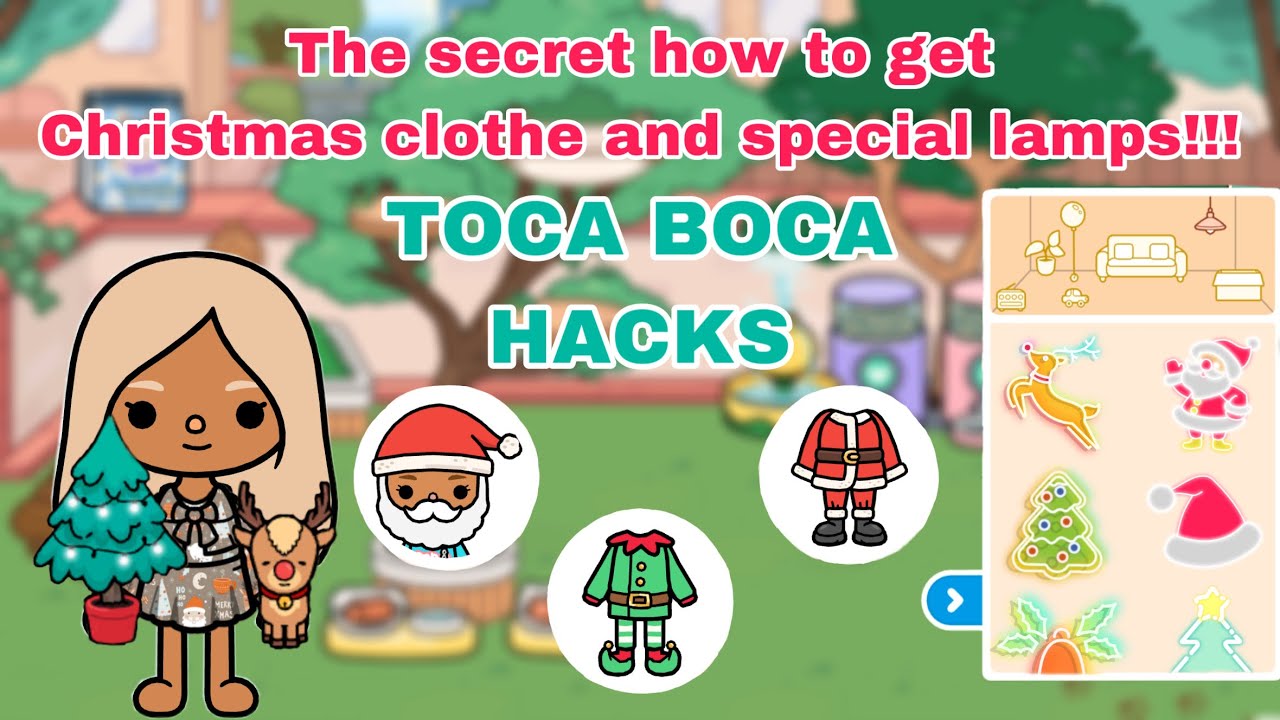 The secret how to get Christmas clothes and special lamps!🎄⭐ | the girl ...