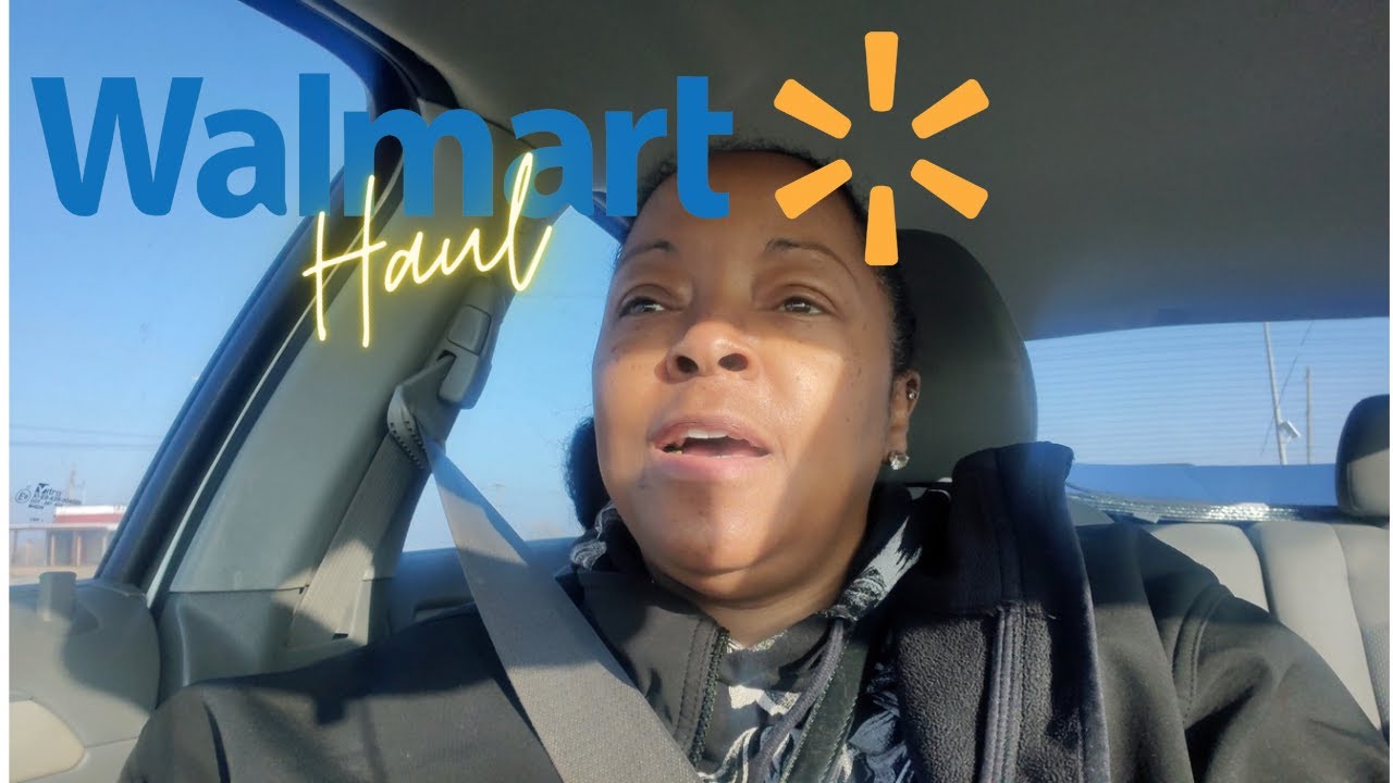 WALMART HAUL | RUNNING ARRANDS - YouTube