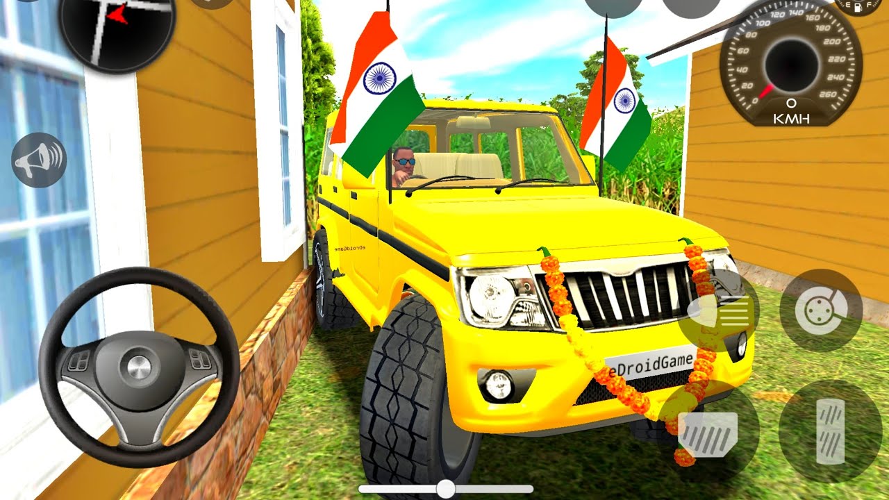 Mahindra Bolero Indian Famous Car Driving | gadi game #33 Realistic Car ...