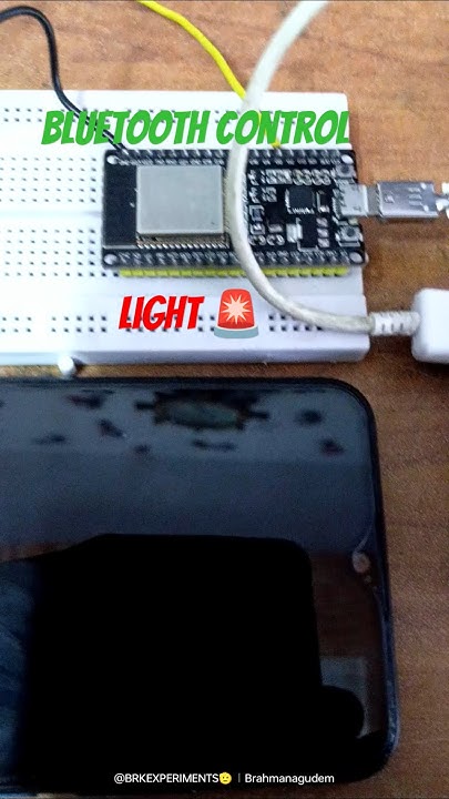 Bluetooth control light by using ESP32|esp32|arduino project|#bluetooth ...