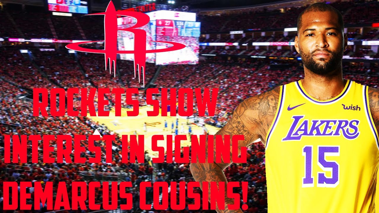 Houston Rockets Officially Sign DeMarcus Cousins!!! - YouTube