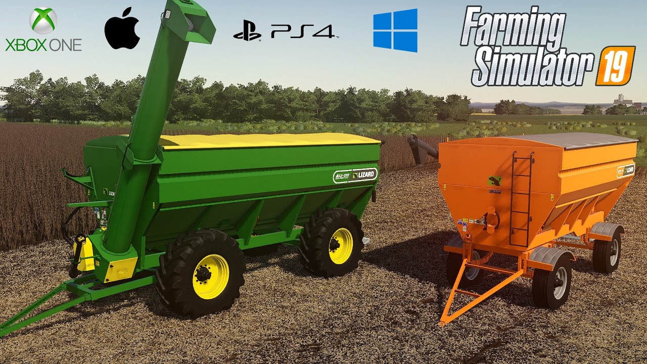FARMING SIMULATOR 19 - FS19 - PRESENTANDO LIZARD PACK AU-ATF - YouTube