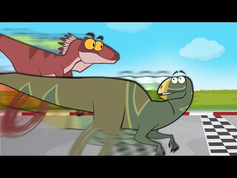 Dinosaur Race | Learn Dinosaur Facts | I'm A Dinosaur!!!