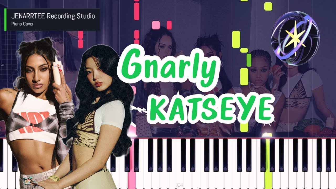 KATSEYE 'Gnarly' Piano Tutorial - YouTube