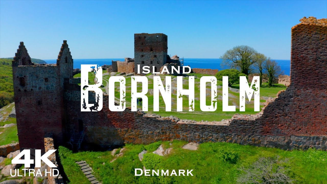 BORNHOLM ISLAND 🇩🇰 Drone Aerial | Denmark Danmark Danske #denmark - YouTube