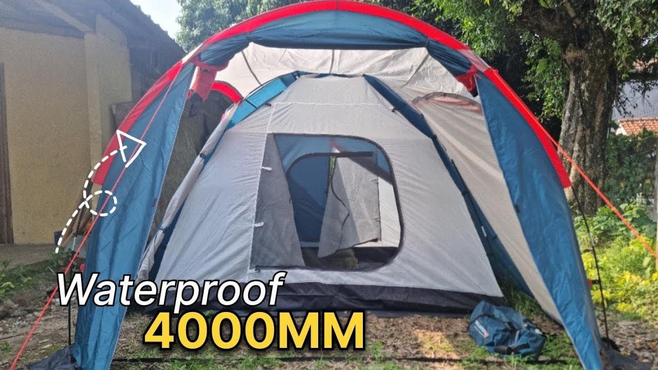 Review Tenda Baru CONSINA IMPIAN 4 Extra || Tenda Keluarga Waterproof ...