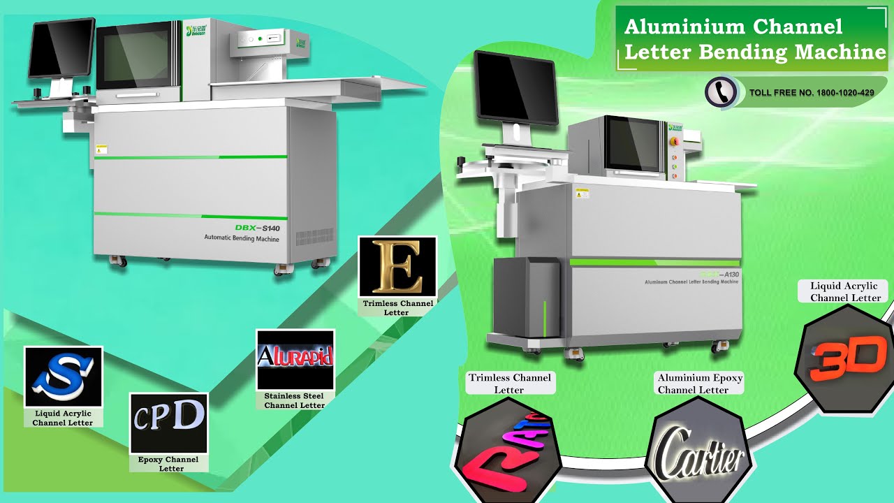 Dobosen A130 Aluminium Channel Letter Bending Machine | DBX-A130 Letter ...