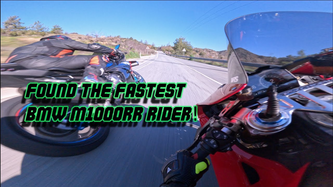 RIDING THE FULL CARBON BMW M1000RR - YouTube