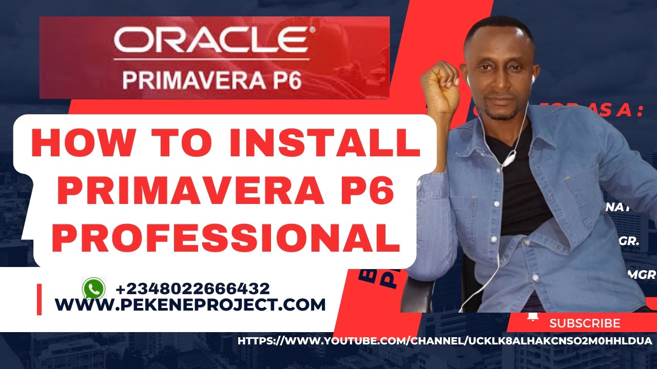 Primavera P6 Professional Installation - For Project Scheduling ...