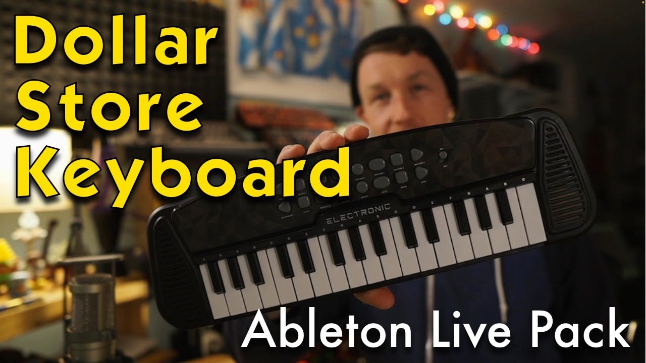 Dollar Store Keyboard Ableton Live Pack - YouTube
