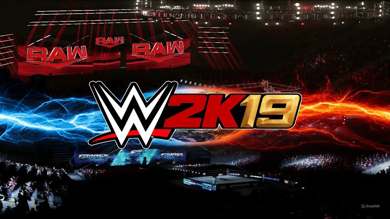 SMACKDOWN & RAW '24 ARENAS (WWE 2K19 Mod Showcase) - YouTube
