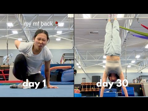 i tried adult gymnastics for 10 weeks