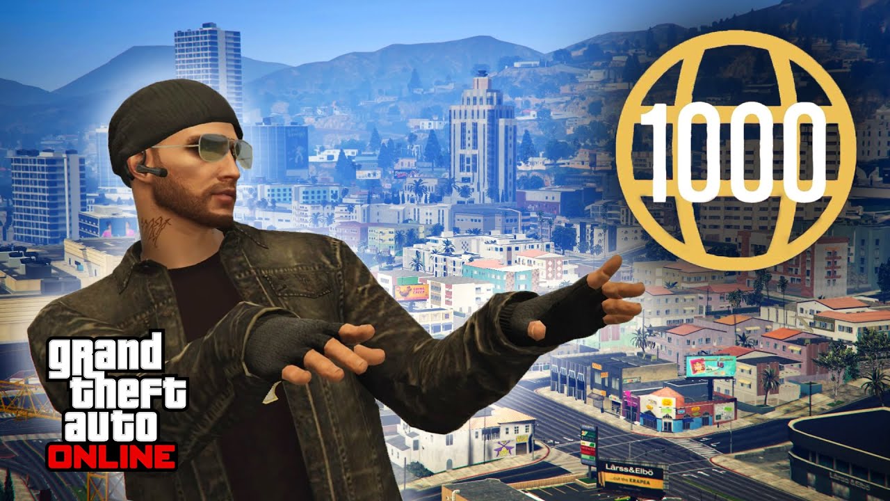 GTA Online lvl 1000 - YouTube