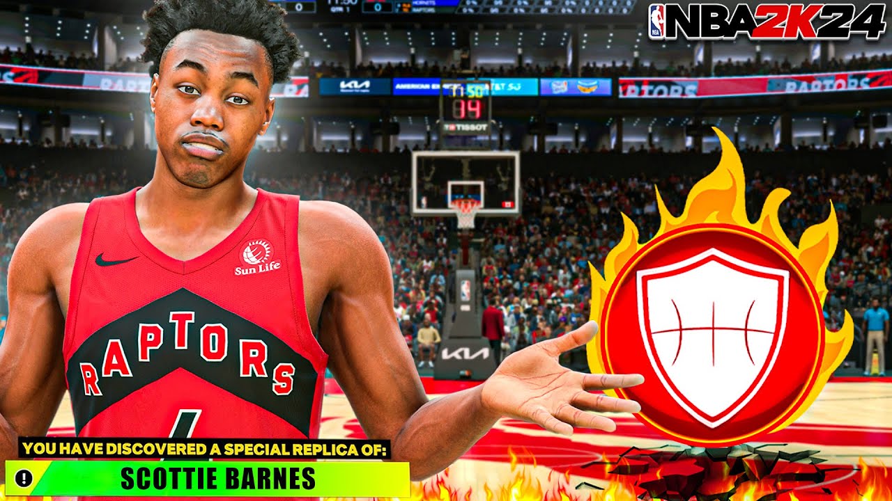 SCOTTIE BARNES BUILD Comes To The REC CENTER In NBA 2K24 And Drops a ...