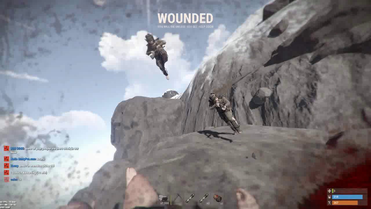 Me Raging in Rust cos of lag :) - YouTube