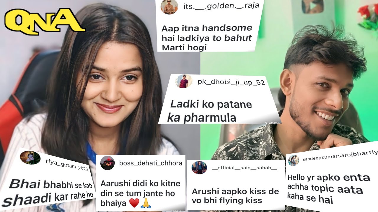 Manglesh Babu 💖 Arushi - QNA Special ! @manglesh_babu123 #lovestory # ...